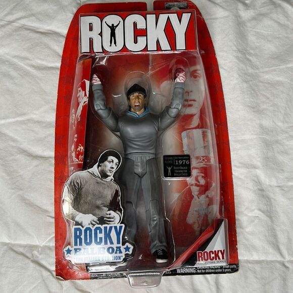 Toys | Jakks Pacific Rocky Balboa Training For Apollo Creed Nip Rocky ...